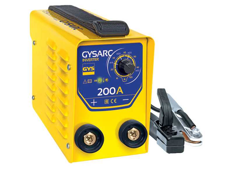 GYS gysarc 200 - Soldadora inverter con electrodo en Oferta | AgriEuro