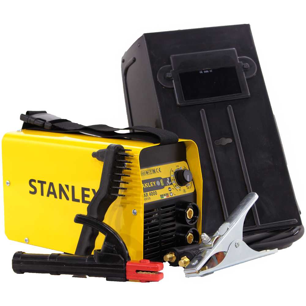 Soldadora inverter MMA Stanley STAR 4000 en Oferta | AgriEuro